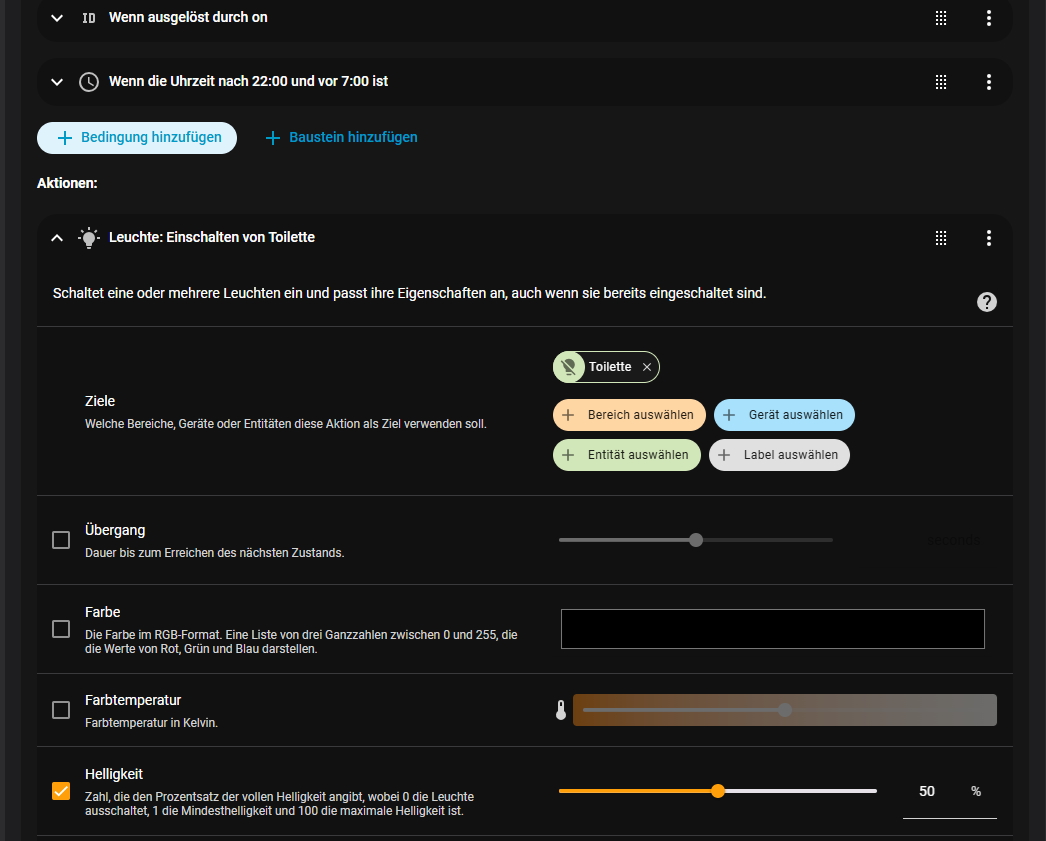 Lichtsteuerung automatisieren in Home Assistant - Björns Techblog