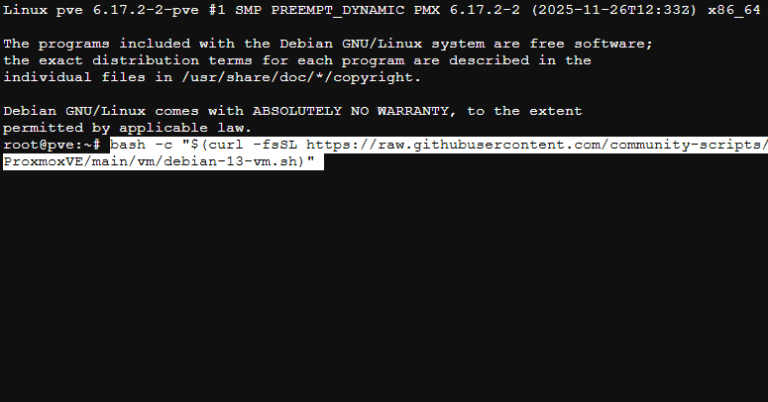 Proxmox VE Helper-Scripts - Björns Techblog
