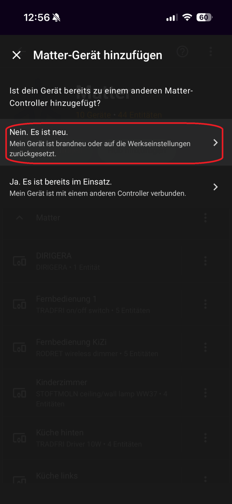 IKEA DIRIGERA via Matter in Home Assistant - Björns Techblog